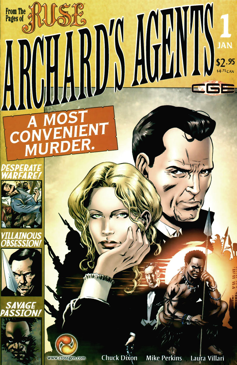Archard's Agents – Comic Book Art Gallery
